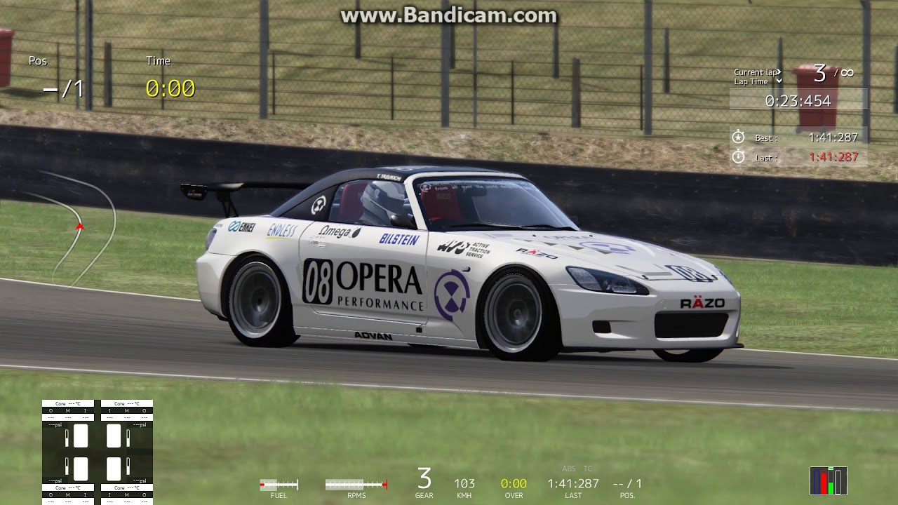 Assetto Corsa - Honda S2000 Opera Performance Time Attack in Brands ...