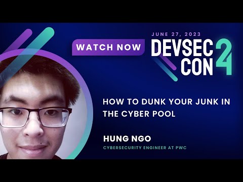 How to dunk your junk into the cyber pool with Hung Ngo - YouTube