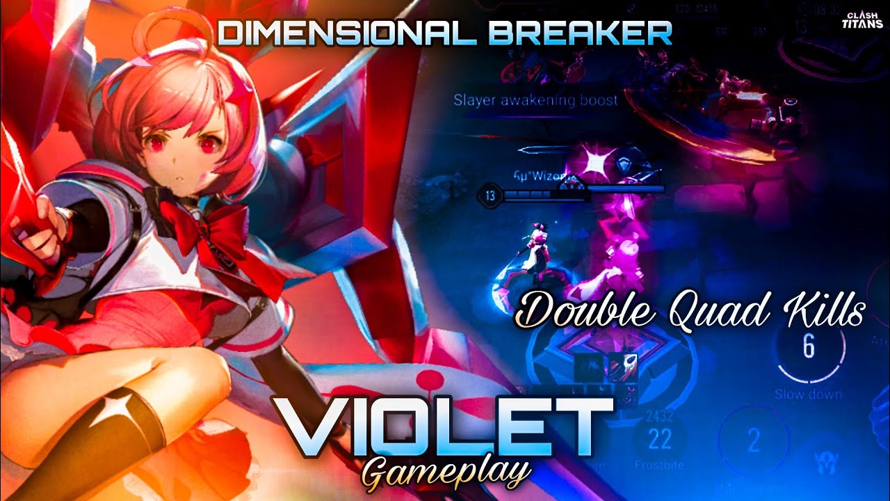 Violet Jungle Gameplay | Dimensional Breaker | Solo Carry | Build and ...