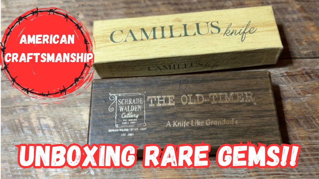 Unboxing Rare Gems - Reviving American Knife Craftsmanship! - YouTube