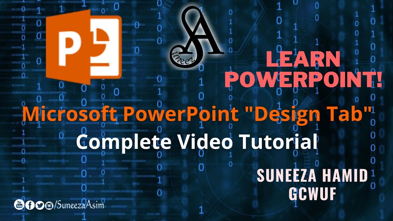 Microsoft PowerPoint Design Tab Tutorial for Beginners | PowerPoint ...
