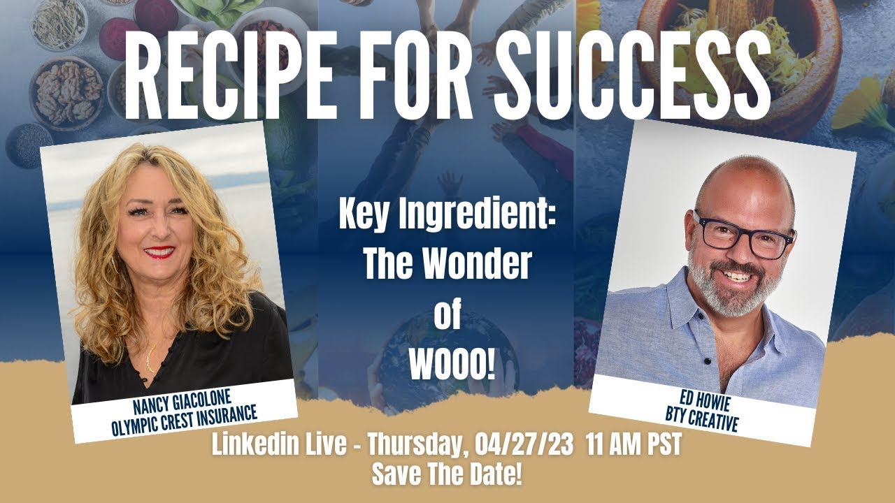 Recipe for Success - "The Wonder of WOOO" with Ed Howie - YouTube