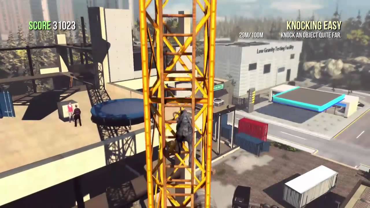 Let's play Goat Simulator Xbox One gameplay - YouTube