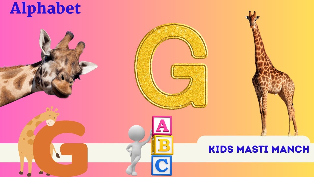 The English Alphabet | Letter G | G Letter Words | Letter G Worksheet ...