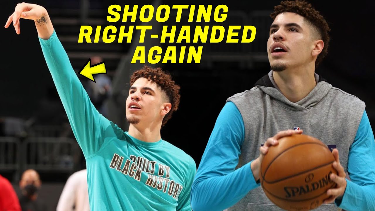 LAMELO RETURNING SOONER THAN LATER – SHOOTING WITH HIS RIGHT HAND AGAIN ...