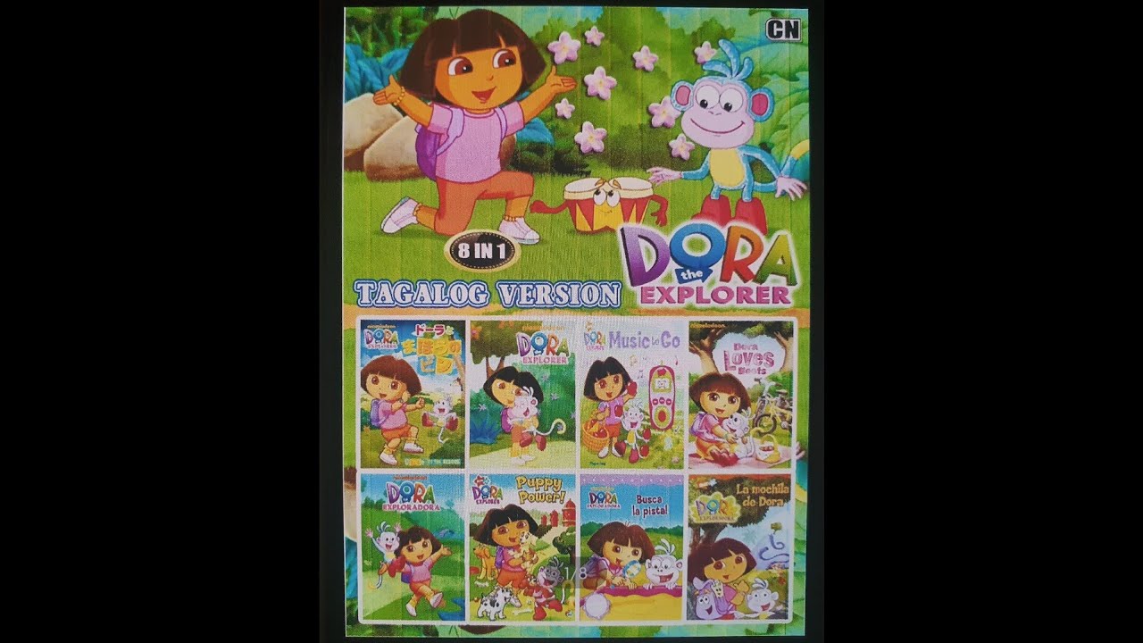 Dora the Explorer 8 IN 1 Tagalog Version (CN) DVD Menu 2025 - YouTube