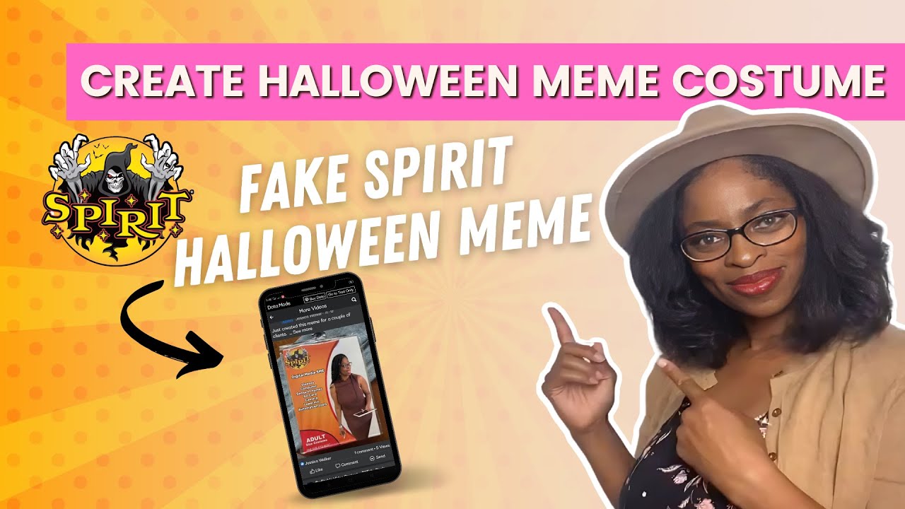 How to Create the Viral Halloween Meme Costumes (Fake Spirit Halloween ...