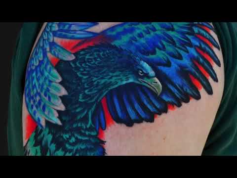 bird tattoo on hand