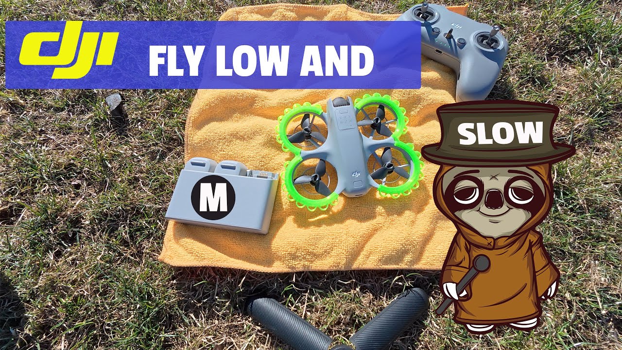 How to fly DJI NEO Low and slow, fly your drone low and slow, how stop ...