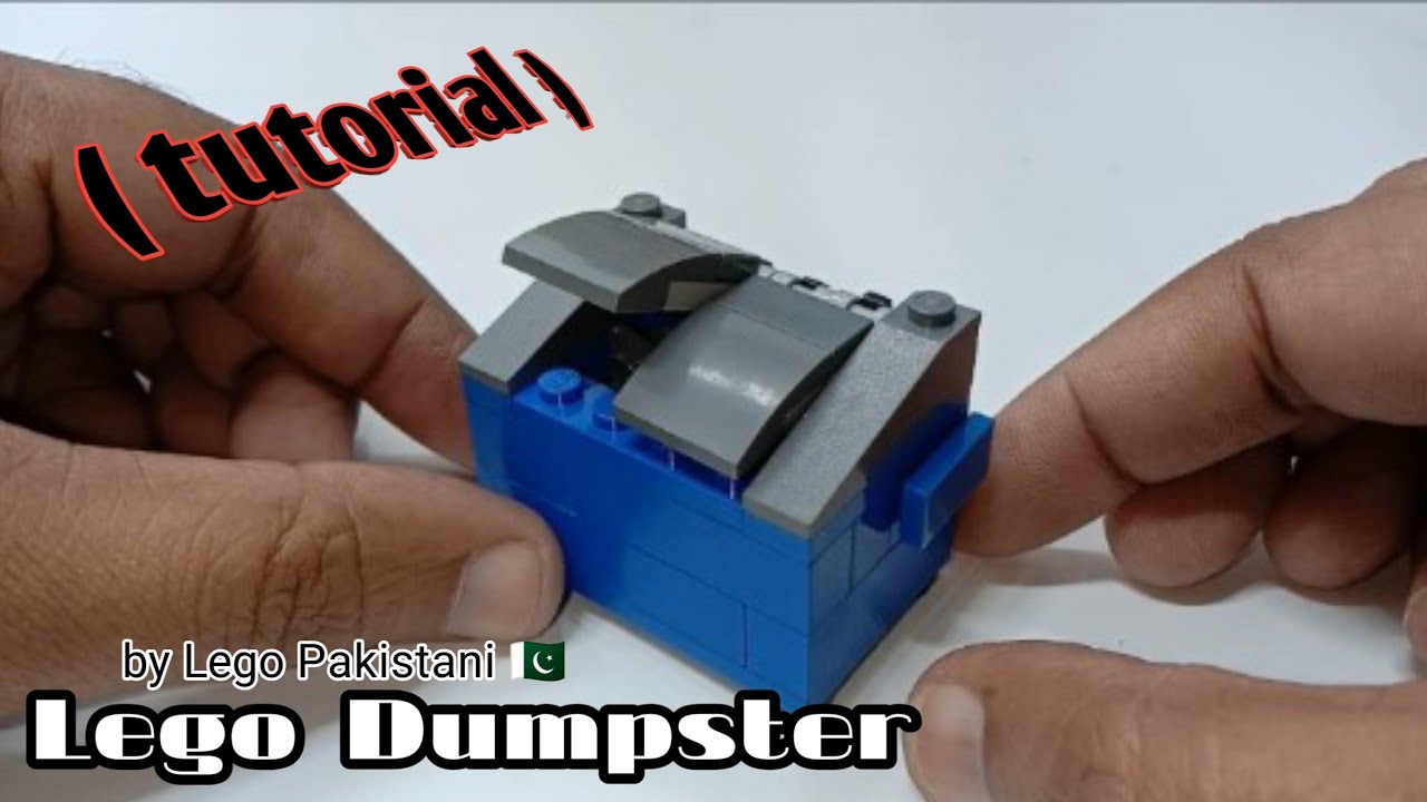 Lego dumpster ( tutorial ) how to build by Pakistani 🇵🇰 - YouTube