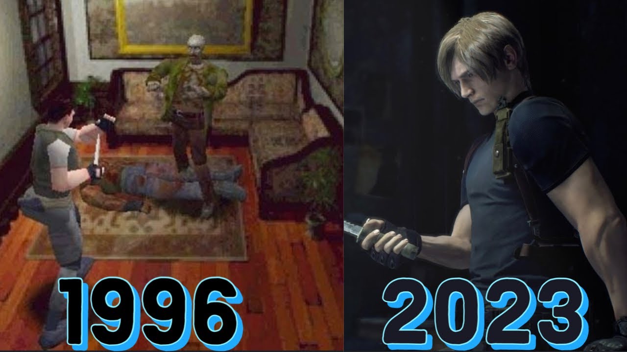 The Evolution Of Resident Evil Games (1996-2023) - YouTube