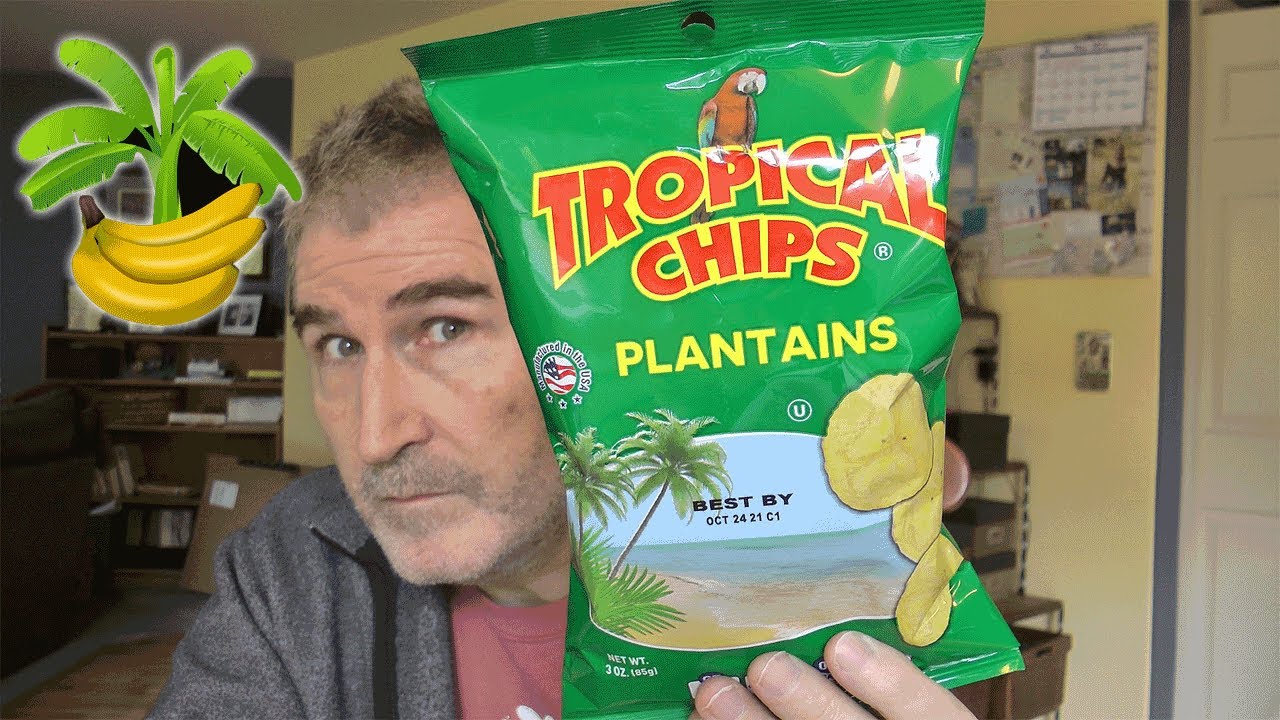 Tropical Chips Plantain Chips REVIEW | Eating The Dollar Stores | First ...
