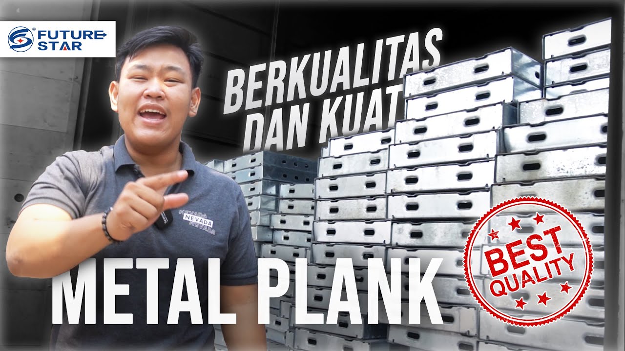 PRODUK LANGKA 🔥 METAL PLANK | PAPAN ASIBA | DUDUKAN SCAFFHOLDING 😱 ...