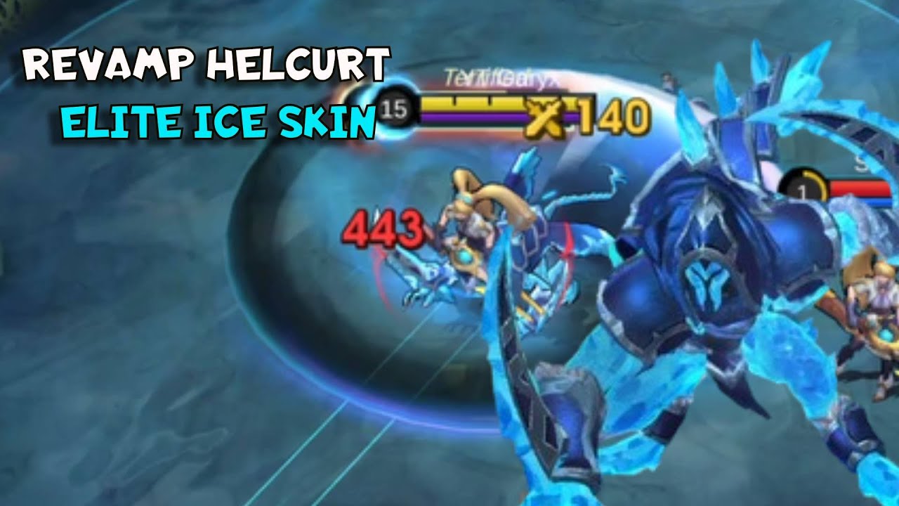 REVAMP HELCURT ELITE ICE SKIN MLBB || HELCURT MOBILE LEGENDS || NEW ...
