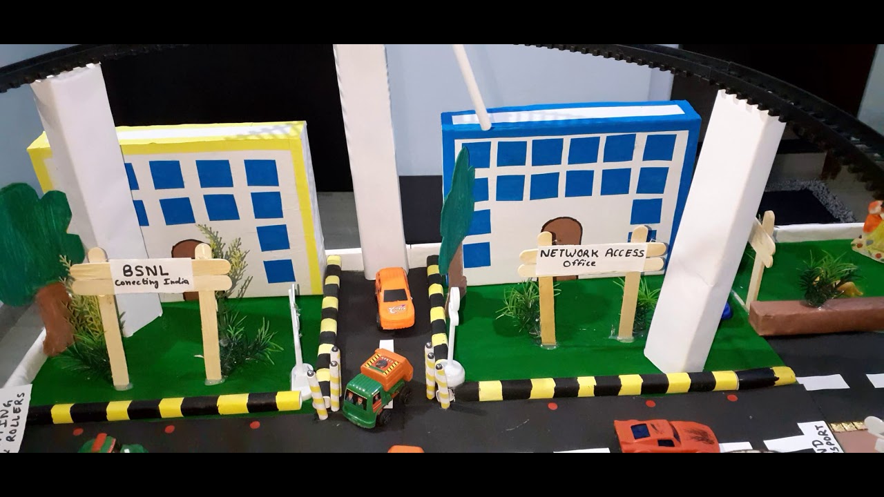 Transport and Communication model for school - YouTube