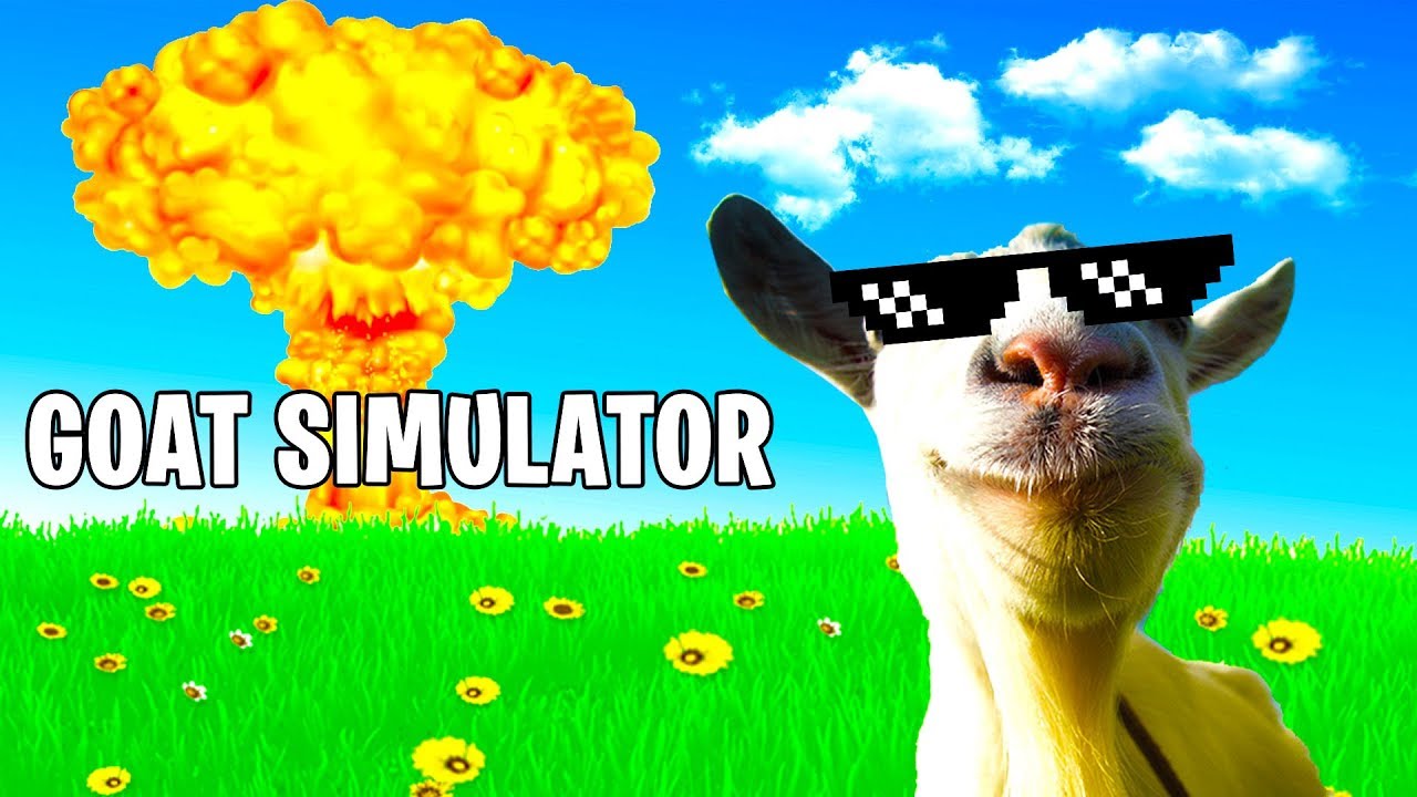 LA CHÈVRE THUG LIFE ! Goat Simulator - YouTube