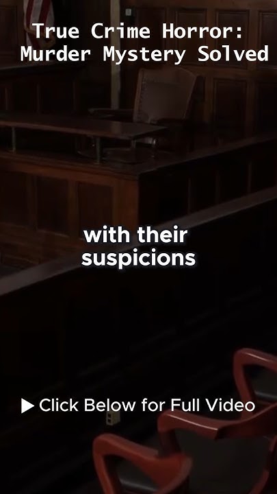 Unraveling the Murder Mystery: How the Case Was Solved - YouTube