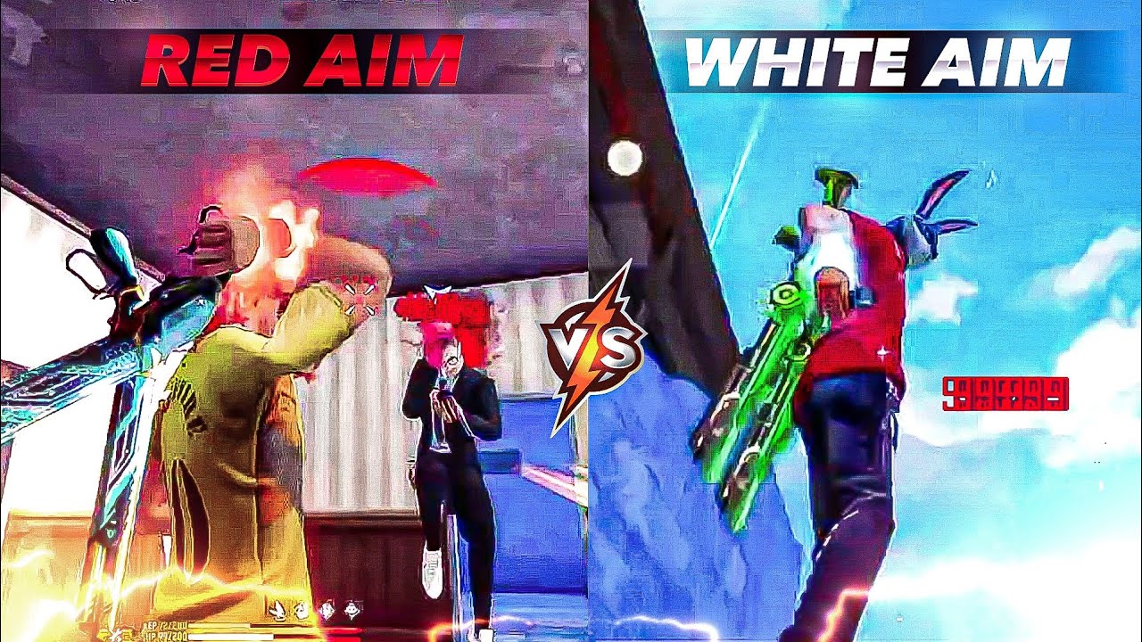 Real Truth Behind - Red Aim Vs White Aim ONETAP Headshot 🎯😯 | Perfect ...