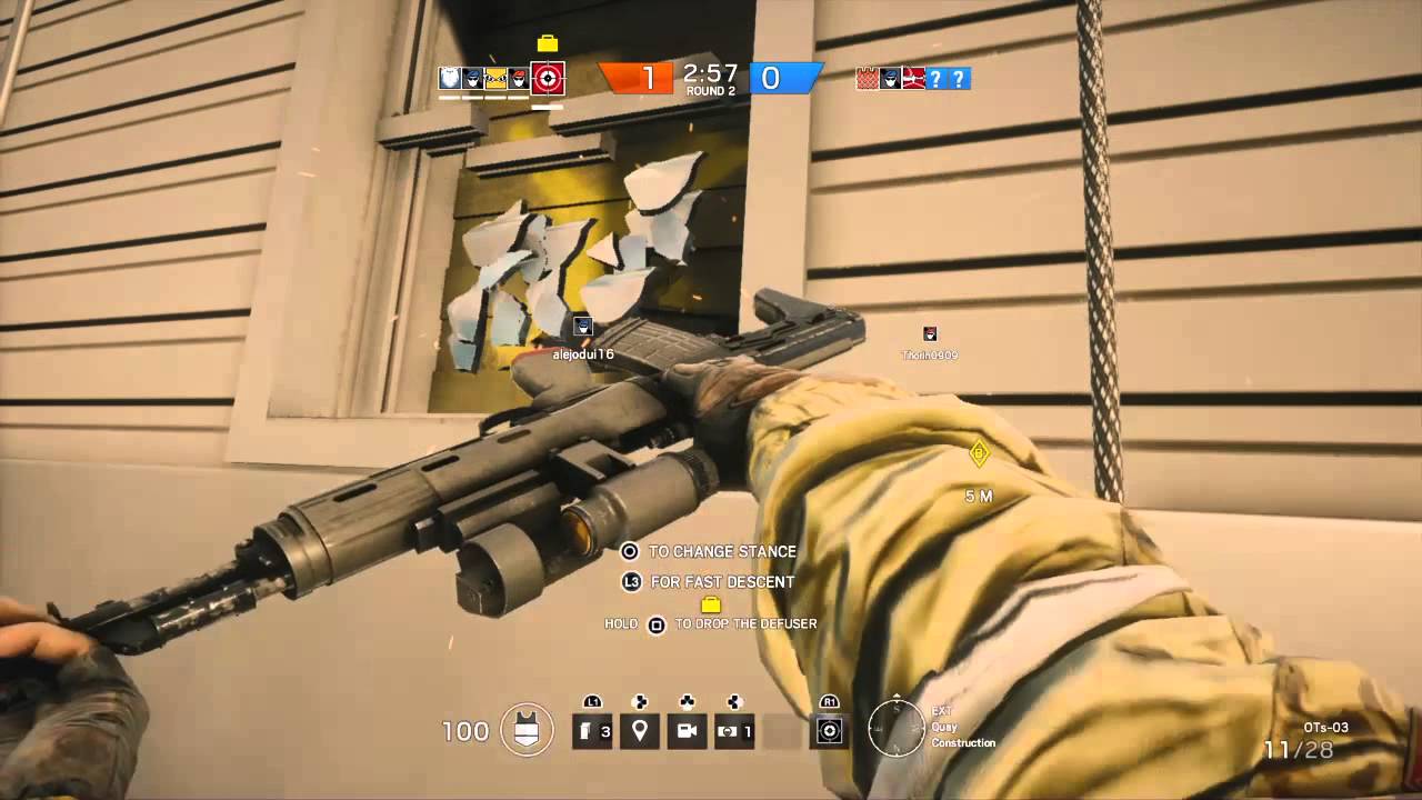 Tom Clancy's Rainbow Six® Siege Beta GLAZ Sniper - YouTube