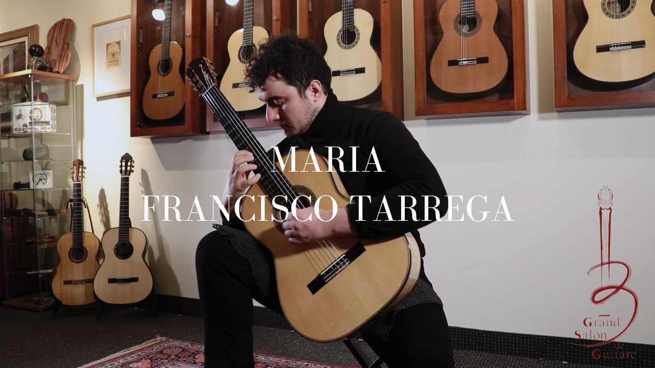 Francisco Tarrega | Maria on a Sebastian Stenzel Classical Guitar - YouTube