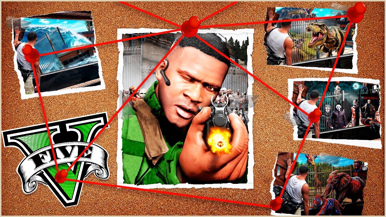 PROTEGIENDO la CASA de FRANKLIN de 1000 PELIGROS en GTA 5 (PELICULA ...