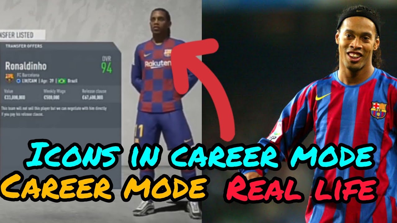HOW TO GET ICONS IN FIFA 20 CAREER MODE TUTORIAL!! *NO MODS* PS4\XBOX ...