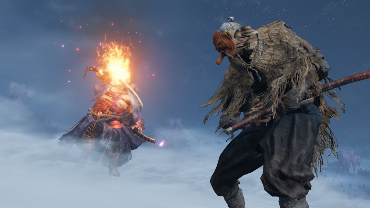 Deflect Only Tengu vs Shigekichi of the Red Guard | Sekiro - YouTube