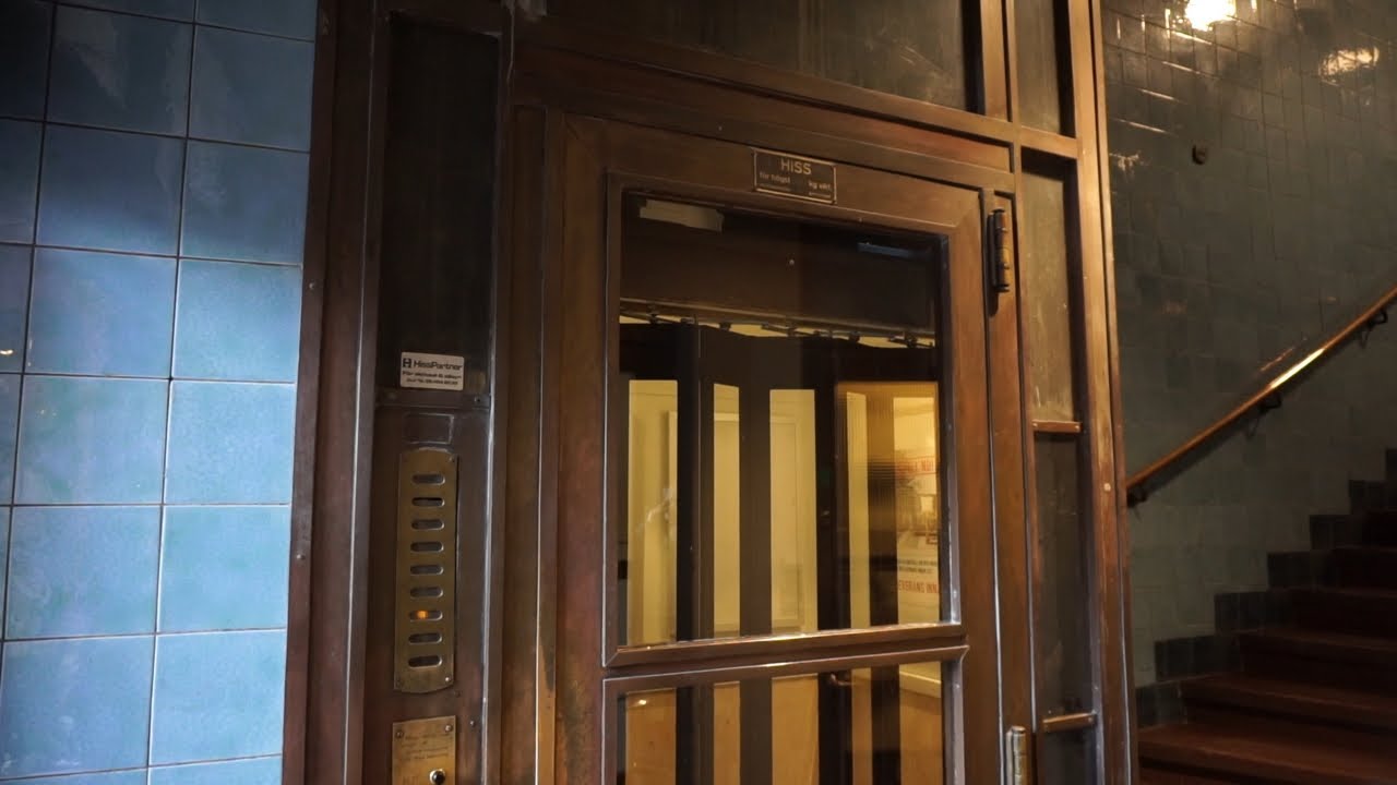 TOUR of the passenger & freight elevators @ Åsögatan 113-121 (former ...