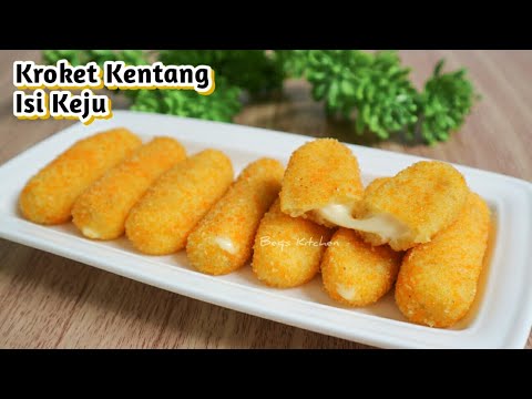 KROKET KENTANG ISI KEJU LUMER DI MULUT