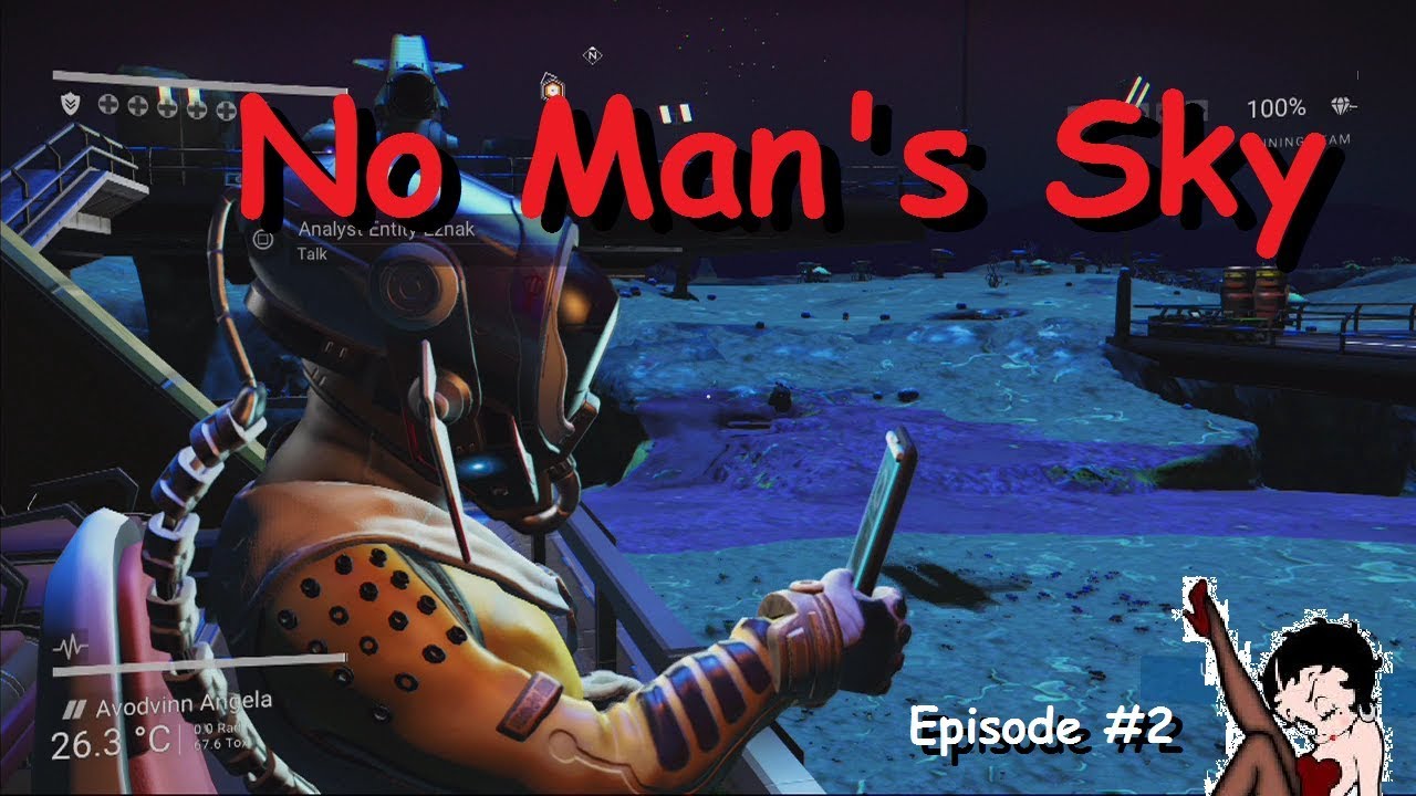 No Man's Sky #2 Wow! Acid Planet Oh wait its Acrid Feb2018 - YouTube