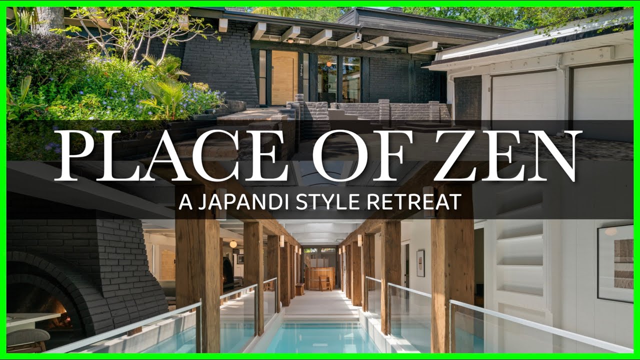 Place of Zen: A Japandi Style Retreat in Fair Oaks, California - YouTube