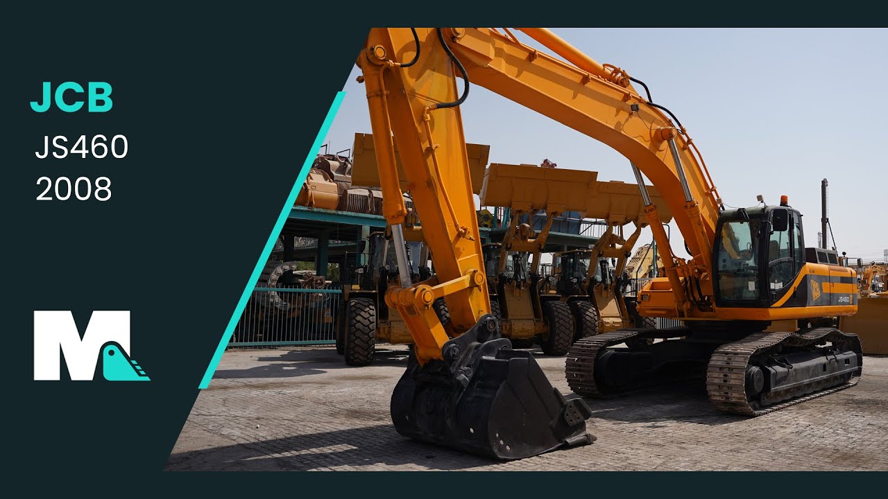 JCB JS460 Crawler Excavator | 2008 - YouTube