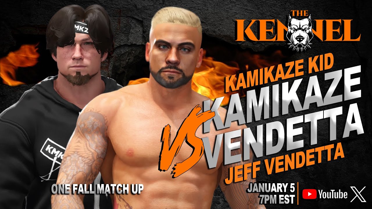 FULL MATCH: Kamikaze Kid VS "Evil Canadian" Jeff Vendetta - YouTube