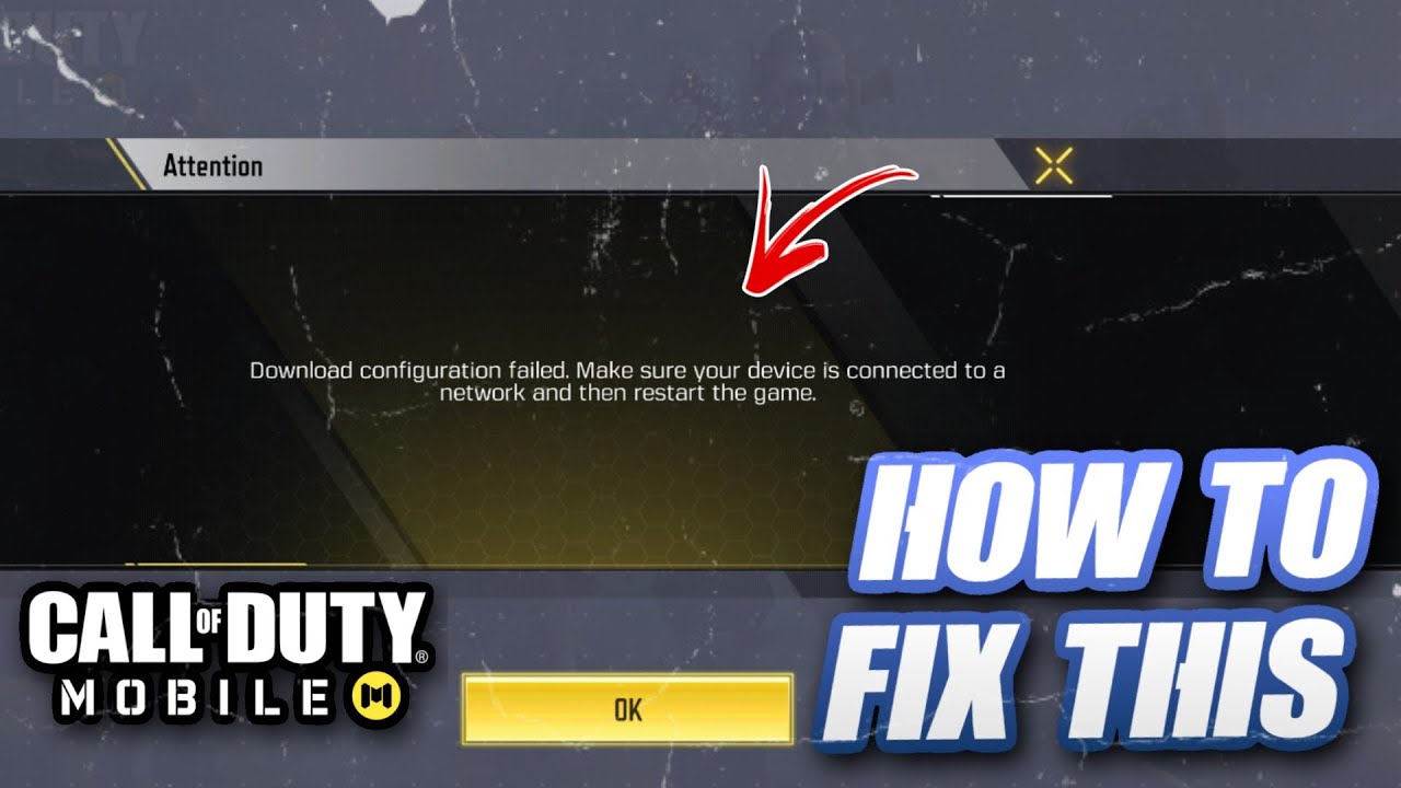 How To Fix CODM Network error/ Login issue - YouTube