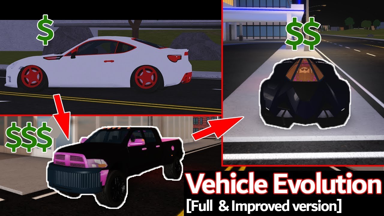 Vehicle Evolution [Full & Improved version] (Roblox VS art/pics) - YouTube