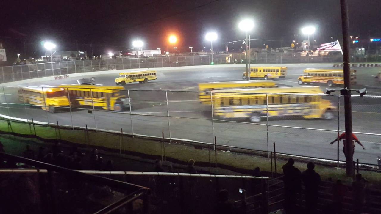 School Bus Figure 8 Races