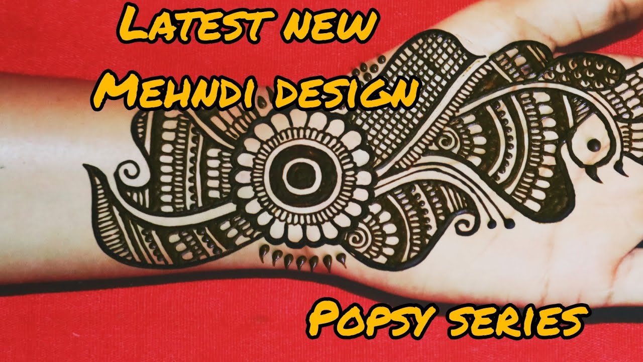 VERY EASY PEACOCK MEHNDI DESIGN | SIMPLE PEACOCK MEHANDI | MARUTHANI ...