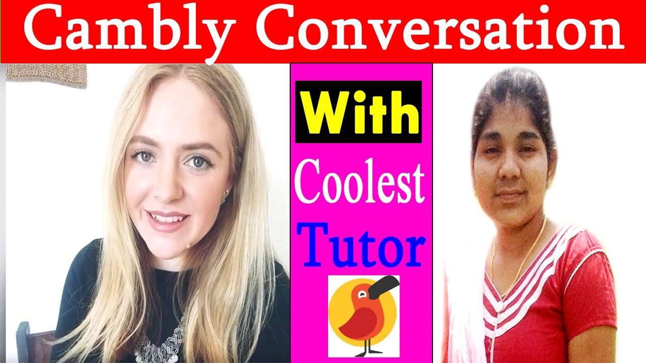 Cambly english conversation with coolest tutor joanna#3sEnglish - YouTube