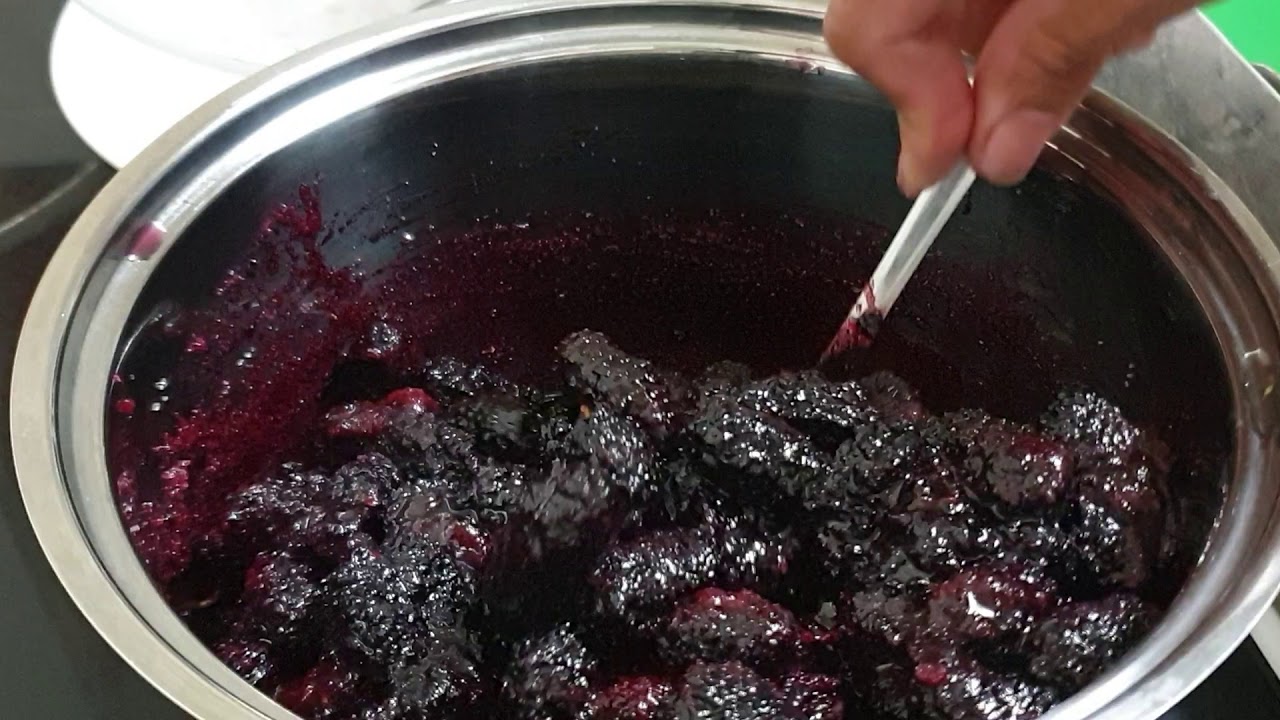 Homemade Mulberry Jam - YouTube