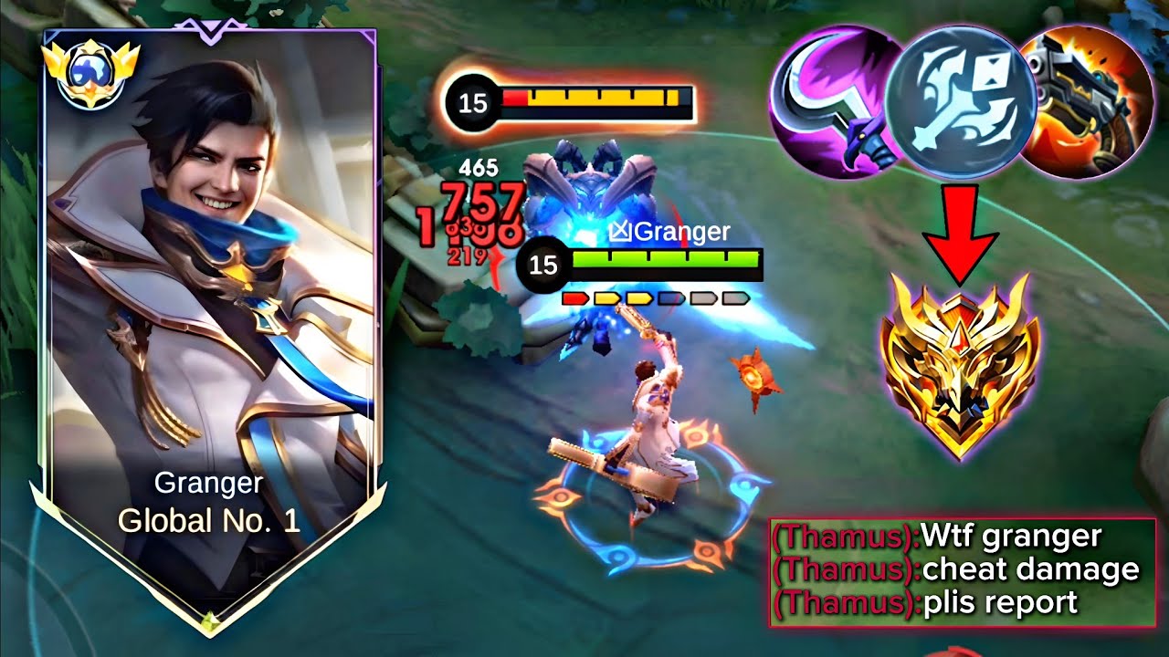 Granger Best Build Insane Damage (You must try this!) Mobile Legends ...