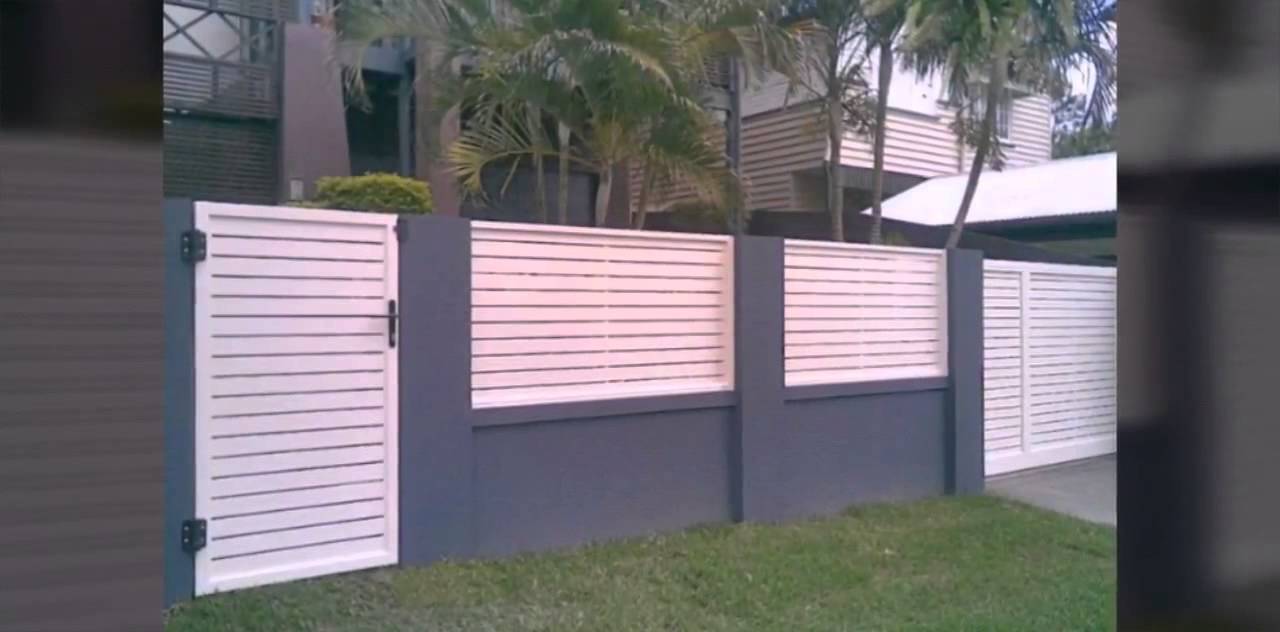 รั้วเฌอร่า รั้วไม้ระแนง รั้วไม้เทียม dee-fence.com - YouTube