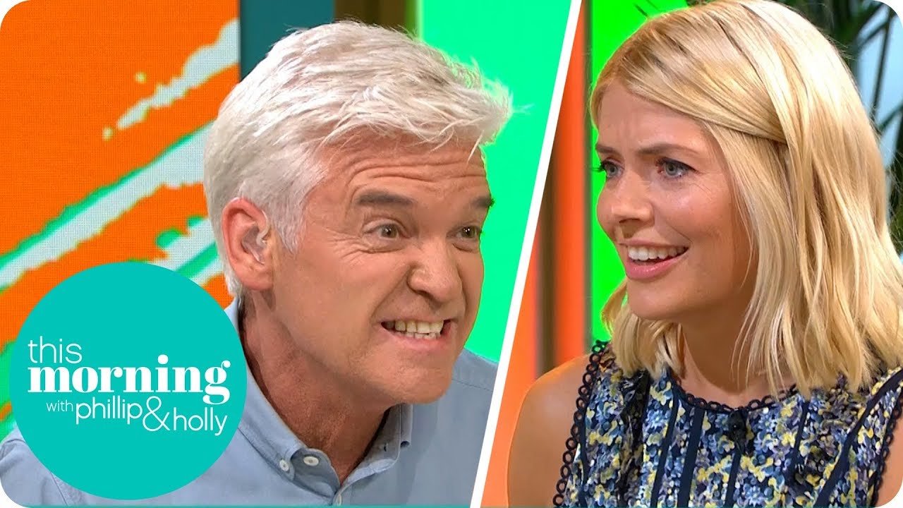 Holly and Phillip Get Uber Competitive Over a Game of 'Guess the Gadget ...