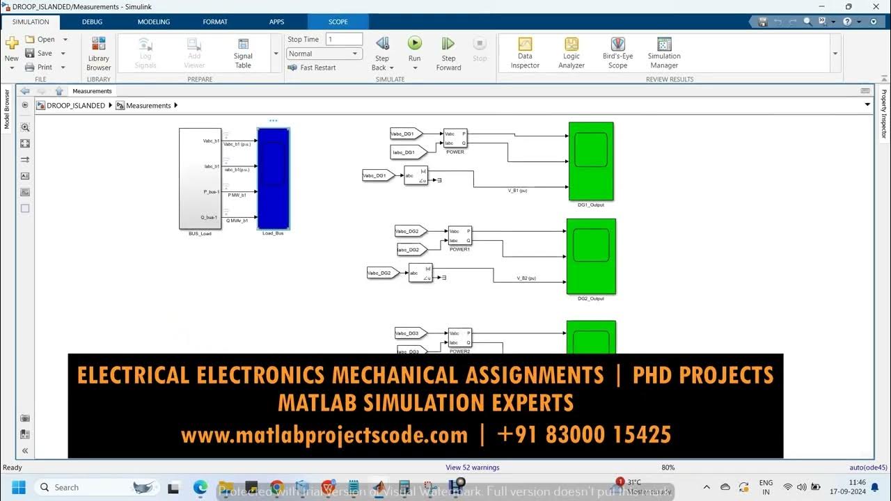 Modified Droop Control Method for Microgrids in Islanded mode - YouTube