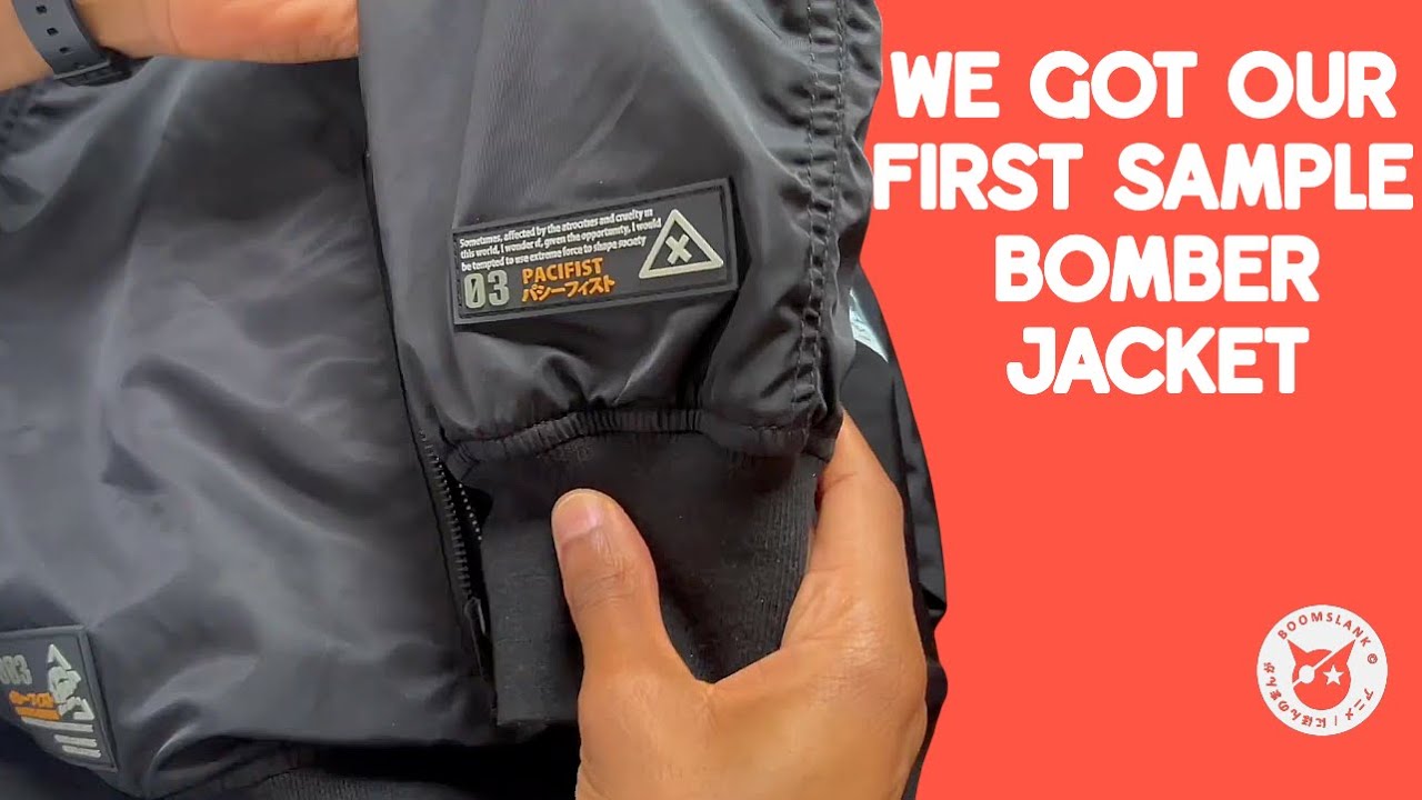 Sneak Peek: Jacket Sample Just Landed! - YouTube