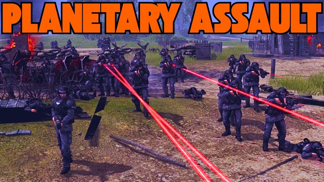 Planetary Assault-Frontlines 40k Mod - YouTube