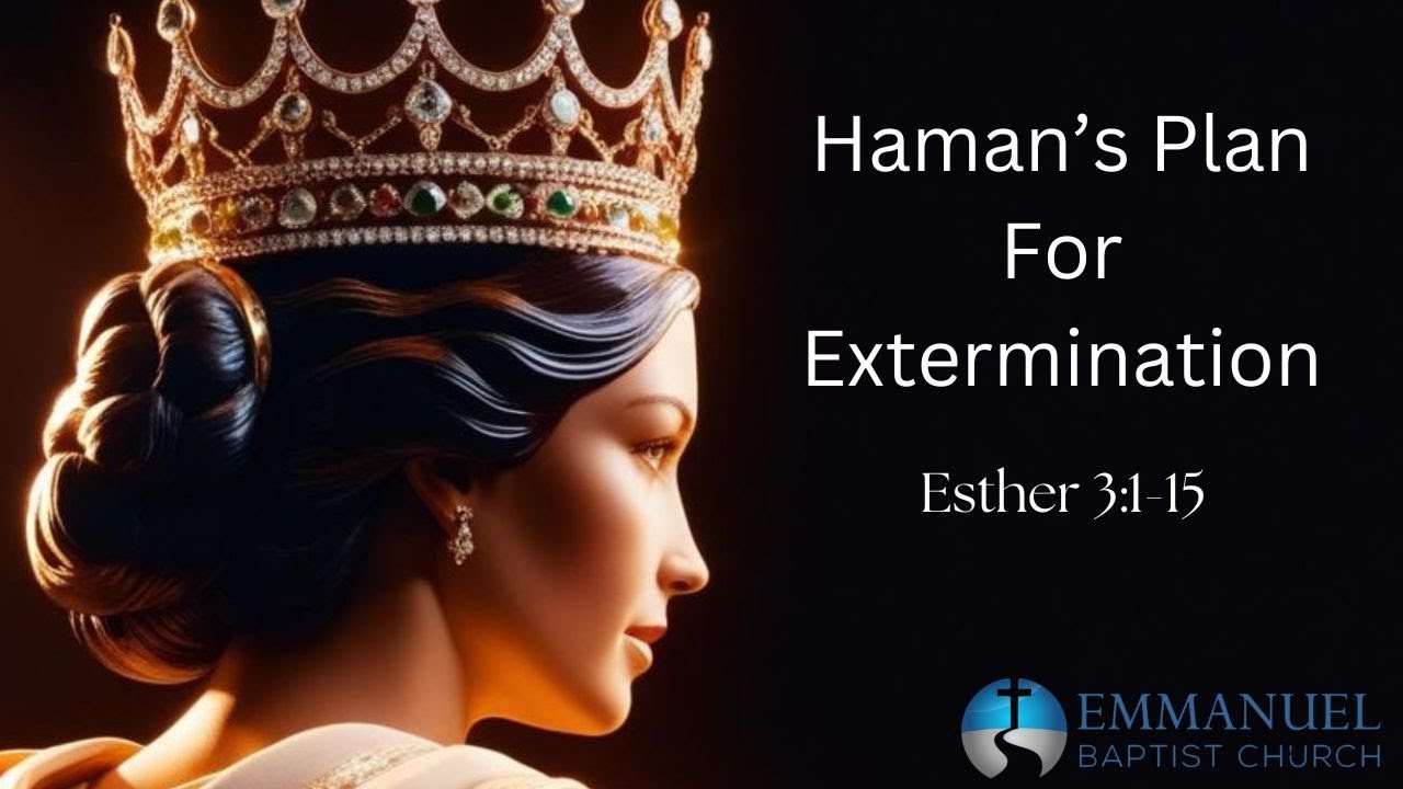 Haman's Plan For Extermination - Wednesday PM - March 12, 2025 - Pastor ...