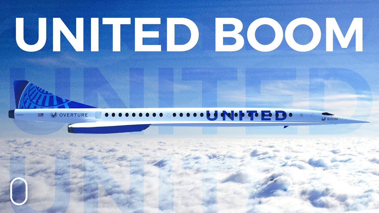 United Airlines Orders Up To 50 Boom Supersonic Aircraft - YouTube