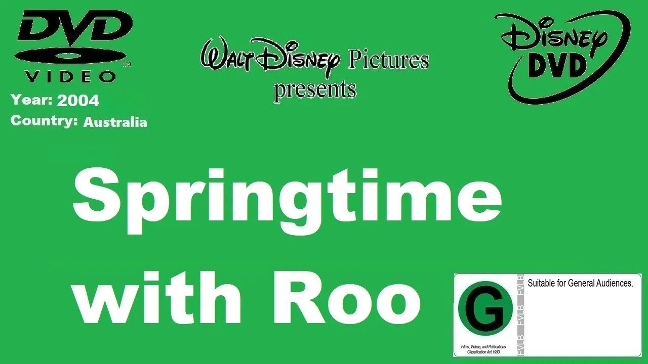 Opening & Closing To "Springtime with Roo" (Walt Disney Home ...