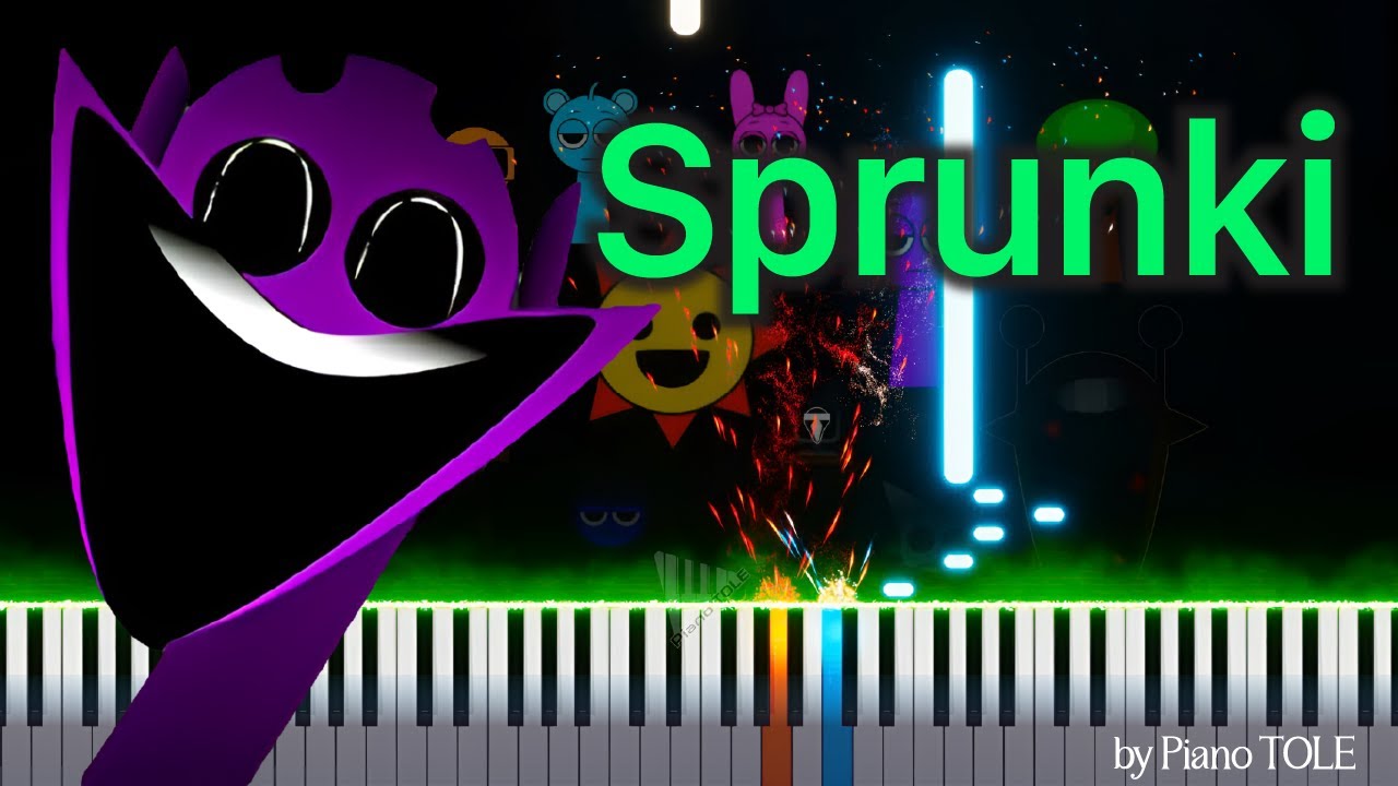 Sprunki Phase 3, 4 | Piano Sheet, by PianoTOLE - YouTube