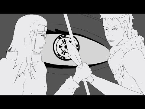 Sarada vs Kawaki Fan animation Preview!